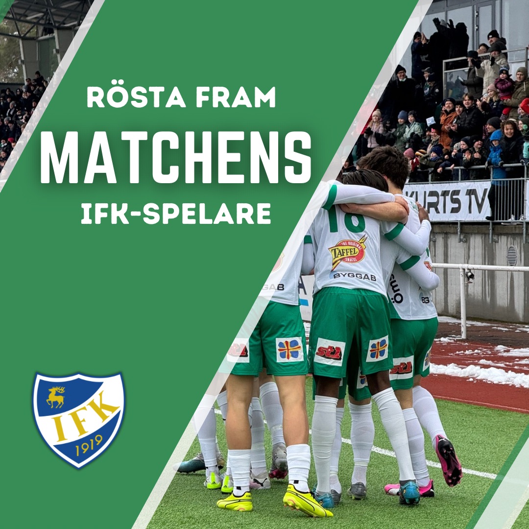 Rösta fram matchens IFK:are | IFK Mariehamn